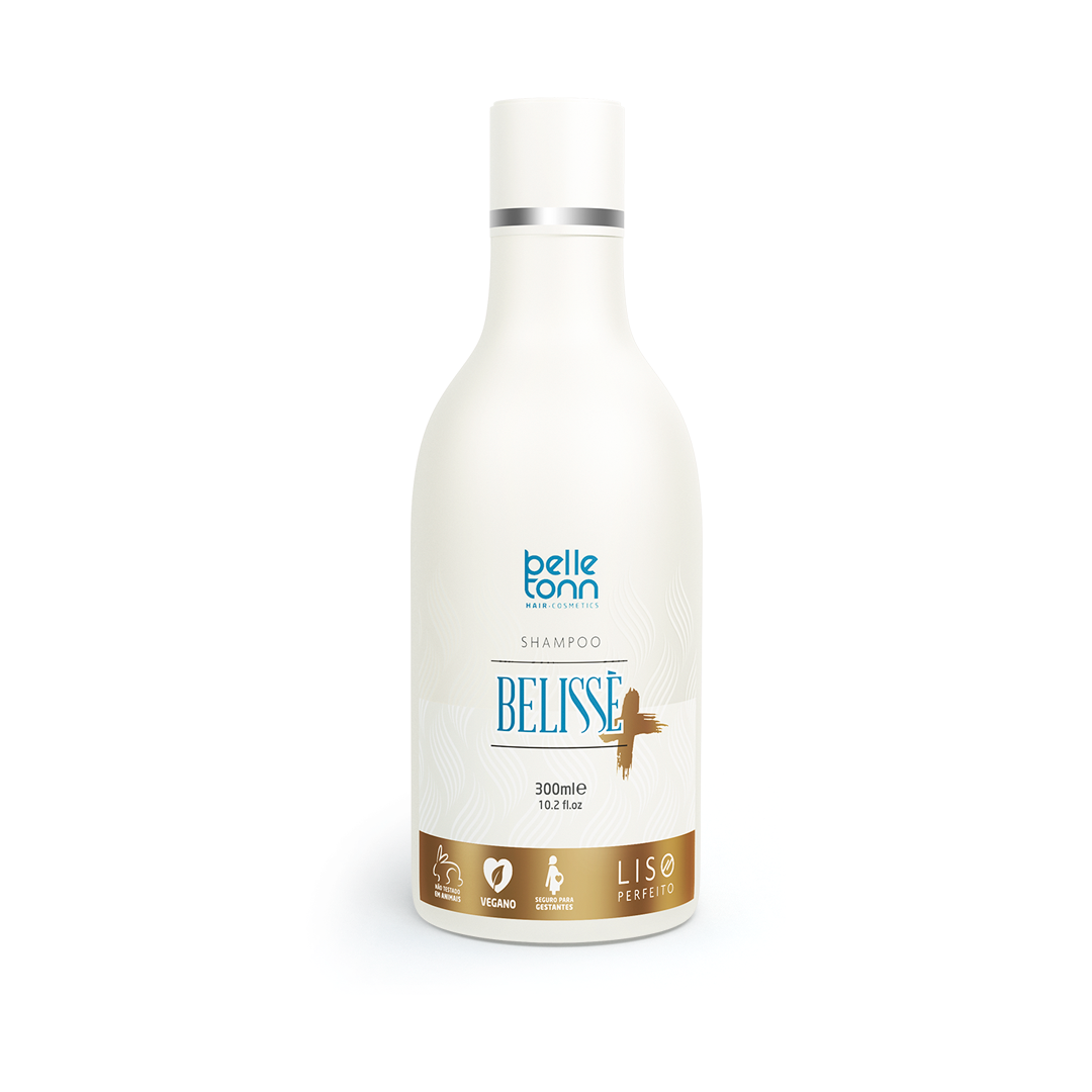 Shampoo Efeito Liso Belisse Plus 300ml